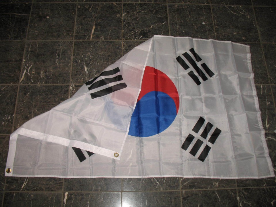 3x5 South Korea Flag Korean Banner Country Indoor Outdoor Pennant New ...