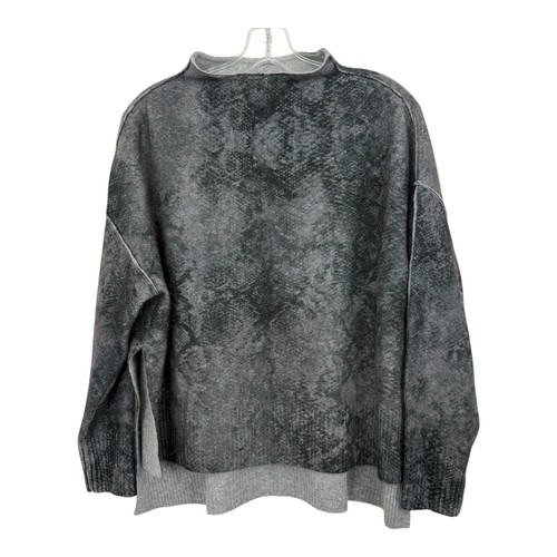 Pilcro Anthropologie Cashmere Mock Neck Sweater Sz Extra Small Gray ...