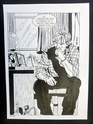 JANNI (Elvifrance) planche originale 15-55 (E020) | eBay