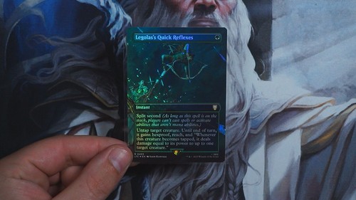 Legolas's Quick Reflexes (Borderless) Commander: the Lord of the Rings ...