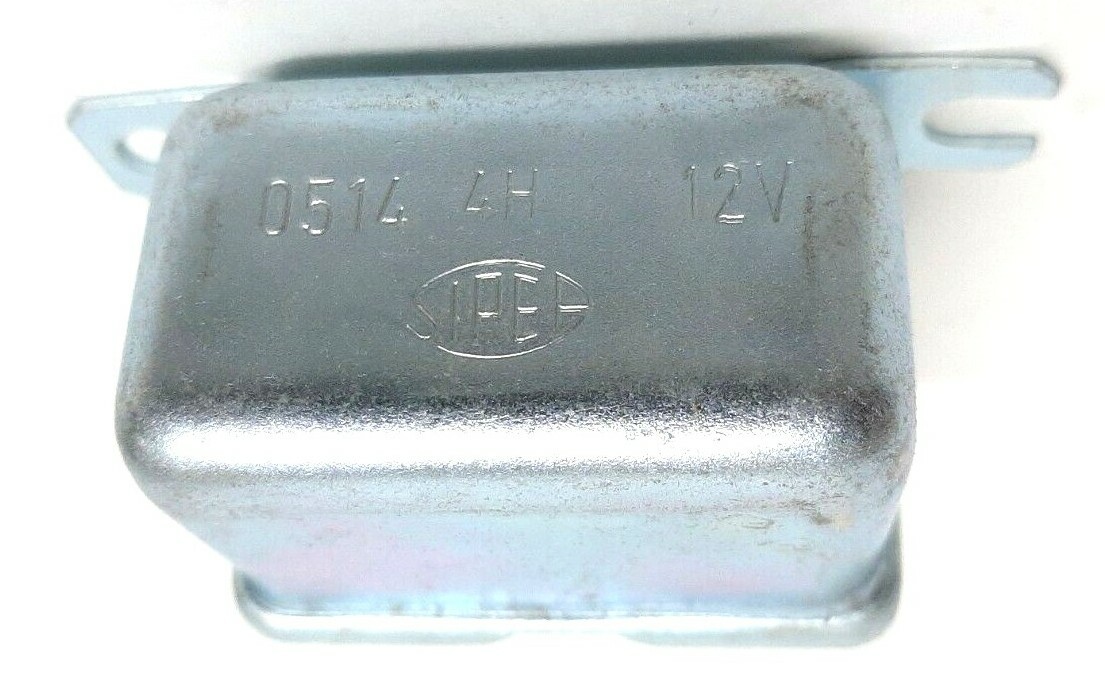 RELAIS RELAY MECCANICO SCAMBIO TELEDEVIATORE 12V SIPEA PER FARI CAMBIO ...