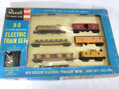 Vintage 1950's Revell HO Scale Electric Train Set model railroad Union ...