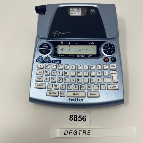 Brother P-Touch PT-1880 Label Maker in Blue TESTED | eBay