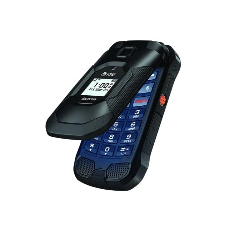 Kyocera Duraxe E4830 Epic AT&T Flip Smart Phone 16GB Rugged Wi-Fi LTE ...