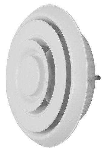6" Easy Air Grille EAG6 6" ROUND ADJUST. DIFFUSER EasyAir EAG6CPU | eBay