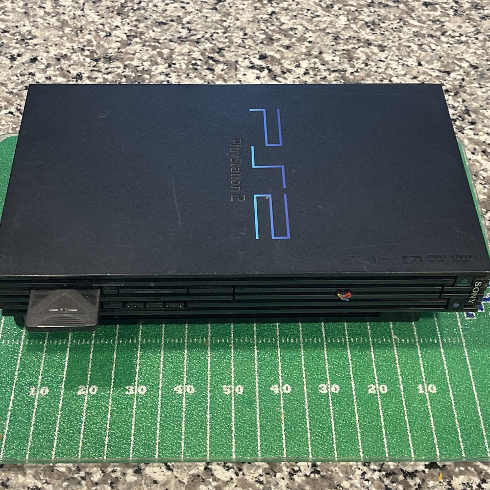 Sony PlayStation 2 Console - Black (SCPH-39001) With One Controller | eBay