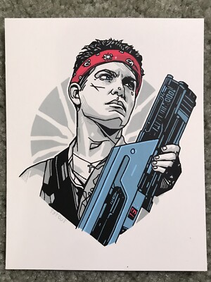 Aliens Vasquez James Cameron Art Print Poster Horror Mondo Movie Tyler ...