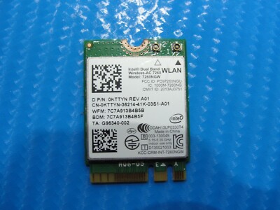 Dell XPS 15 9530 15.6" Genuine Laptop Wireless WiFi Card 7260NGW KTTYN ...