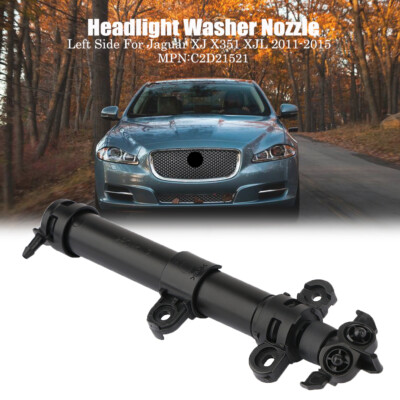 Left Side Headlight Washer Spray Nozzle For Jaguar XJ X351 C2D21521 ...