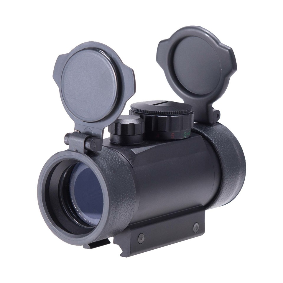 Red Green Dot Tactical Holographic Reflex Scope sight w/ Flip-up Lens ...