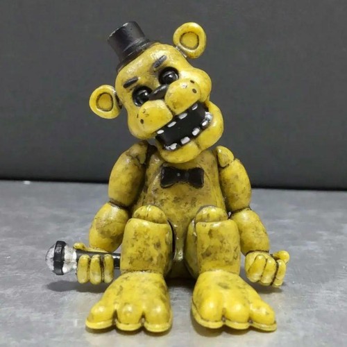 Funko FNAF Golden Freddy Action Figure 50mm No Box Collectible Game ...