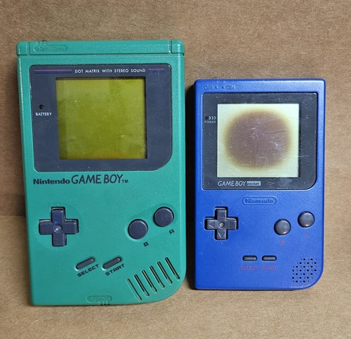 Nintendo Game Boy and Gameboy Pocket for Parts Or Repair Read ...
