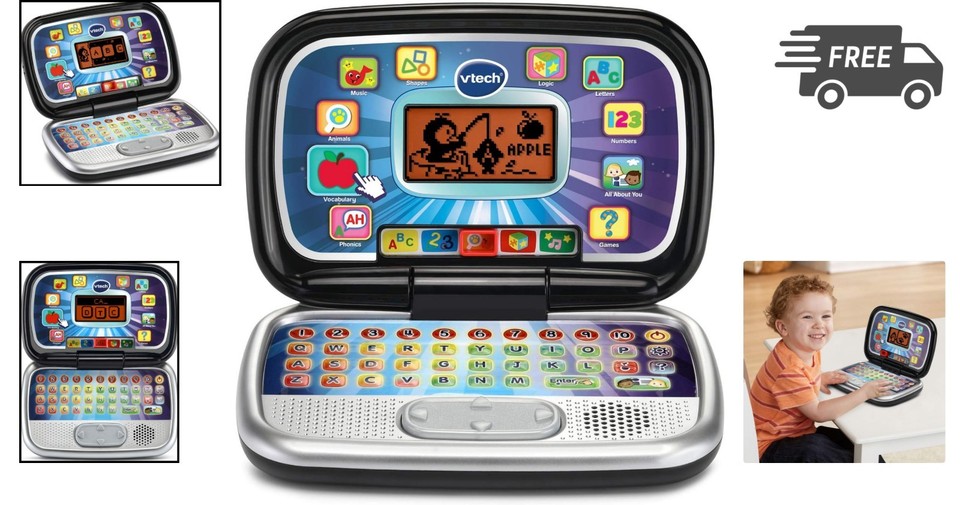 Kids Educational Laptop Toy Preschool Learning Computer for Ages 3-6 | eBay