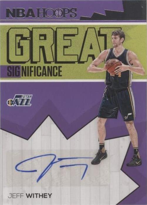 2016-17 Panini NBA Hoops - Great Significance Jeff Withey #72 (AU) for ...