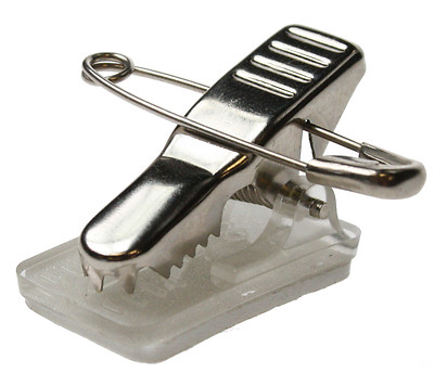 Duo Clip Pin Self Adhesive Badge Brooch Pin For Arts & Craft or Name ...