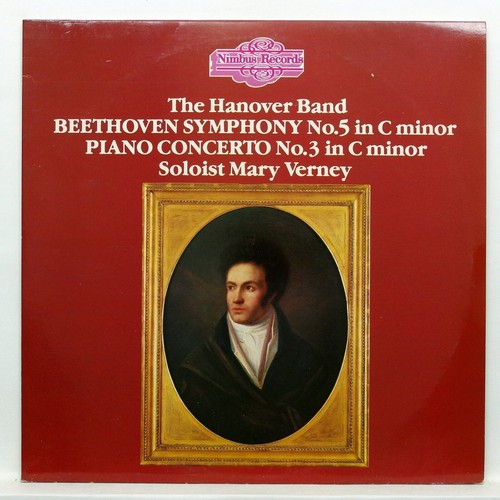 MARY VERNEY, HANOVER BAND - BEETHOVEN symphony #5, piano cto #3 NIMBUS ...