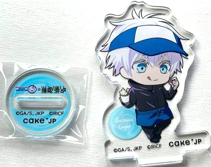 Jujutsu Kaisen x Roll Ice Cream Acrylic Stand Figure Satoru Gojo Juju ...