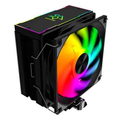 Snowman 120 SE ARGB CPU Air Cooler 4 Heat Pipes Single 120mm fan | eBay