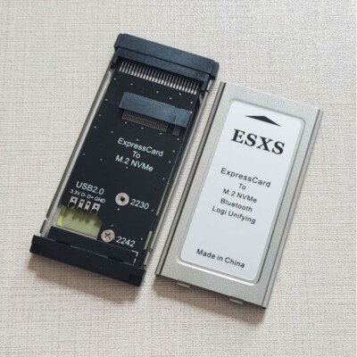 PCIE ExpressCard to M.2 NVMe SSD Adapter Card Laptop Expansion Card ...