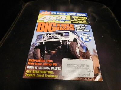 4x4 Power Off Roading Magazine December 1998 Joesph Olivieri Early Ford ...