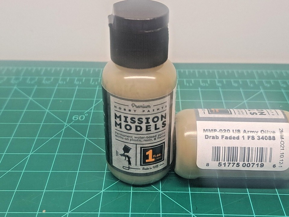 Mission Models ACRYLIC Paint 1oz /29.57ml Complete Range Available ...