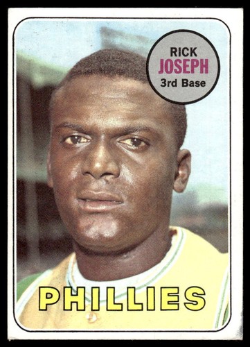1969 Topps Rick Joseph #329 Philadelphia Phillies Baseball Card | eBay