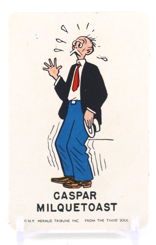 1949 Comic Stars CASPAR MILQUETOAST | eBay