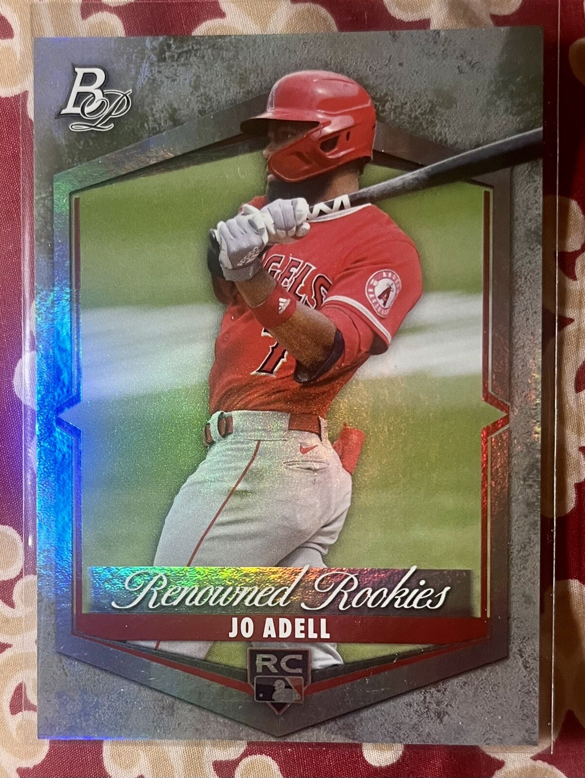 Jo Adell 2021 Rookie Card RC Renowned Rookies Bowman Platinum Angels ...