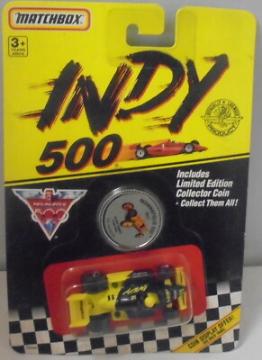 MJ7 Matchbox - 1991 Indy 500 - Indy Race Car - Black & Yellow - #11 ...