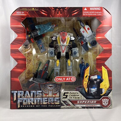 NEW Transformers ROTF SUPERION Revenge of the Fallen Maximus Target NEW ...