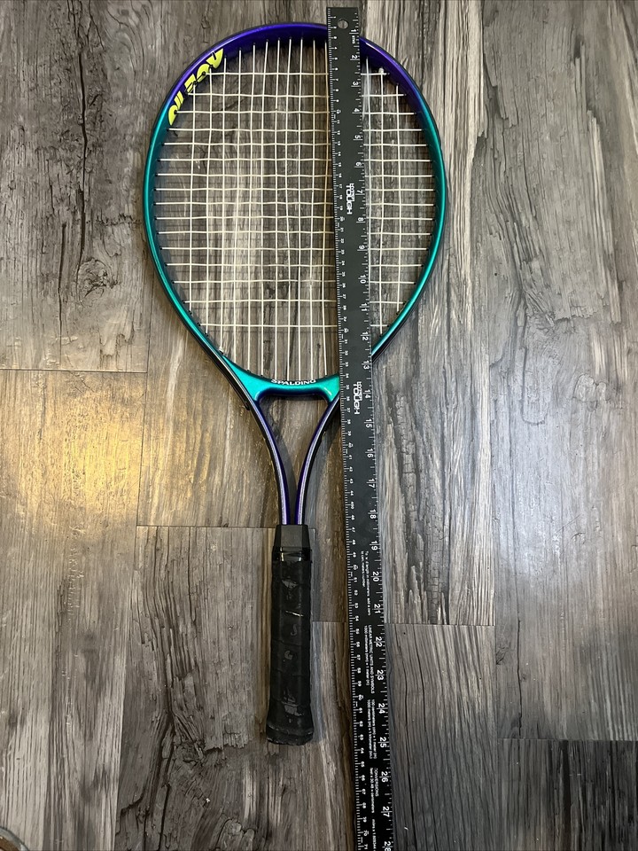 Spalding Ace 110 Full oversized Tennis Raquet Wide Body power | eBay