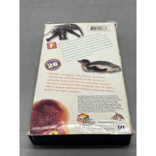 The Animal Alphabet: Learning Your ABCs with Animals (VHS, 1998) for ...