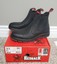 New Redback UBBK 6" Easy Escape Slip On Black UK 9.5 US 10.5 Pull On Boot | eBay