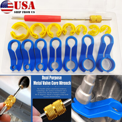 16 Pcs Car AC Fuel Line Disconnect Set Transmission Oil Cooler Line ...