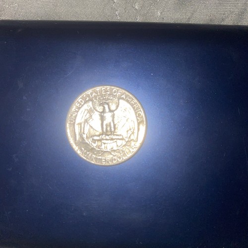 1965 Washington Quarter Scarface No Mint Mark- Injured Eagle Many ...