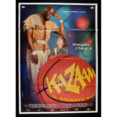 Affiche KAZAAM Le Géant RAP Shaquille O'Neal Musical Basketball Glaser ...