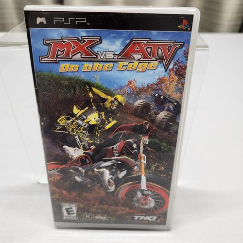 PlayStation PSP Sony Complete w/ Manual Mx Vs Atv Unleashed On The Edge ...
