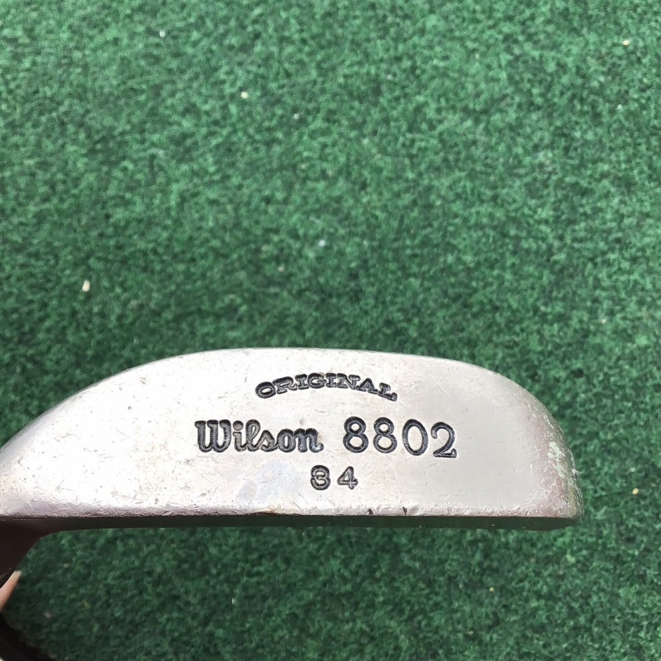 Original Wilson 8802 34 Putter RH Steel Napa Style Putter 33” New ...