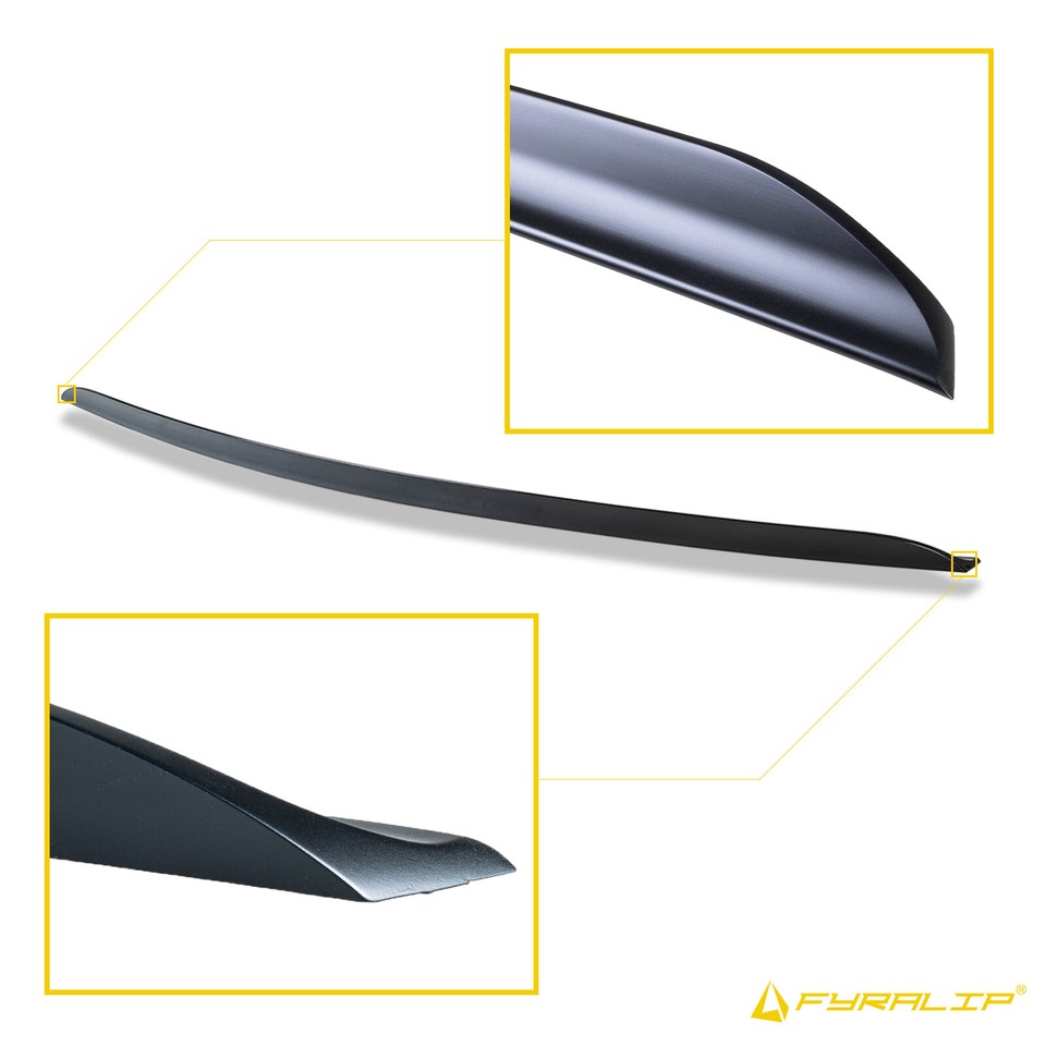 Fyralip Y15 Painted Trunk Lip Spoiler Duckbill for Chrysler 300C Silver ...
