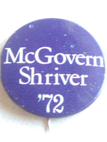 George McGovern Sargent Shriver 1972 Democrat USA President Campaign ...