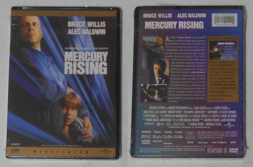 Mercury Rising movie - Bruce Willis, Alec Baldwin - sealed U.S. dvd | eBay
