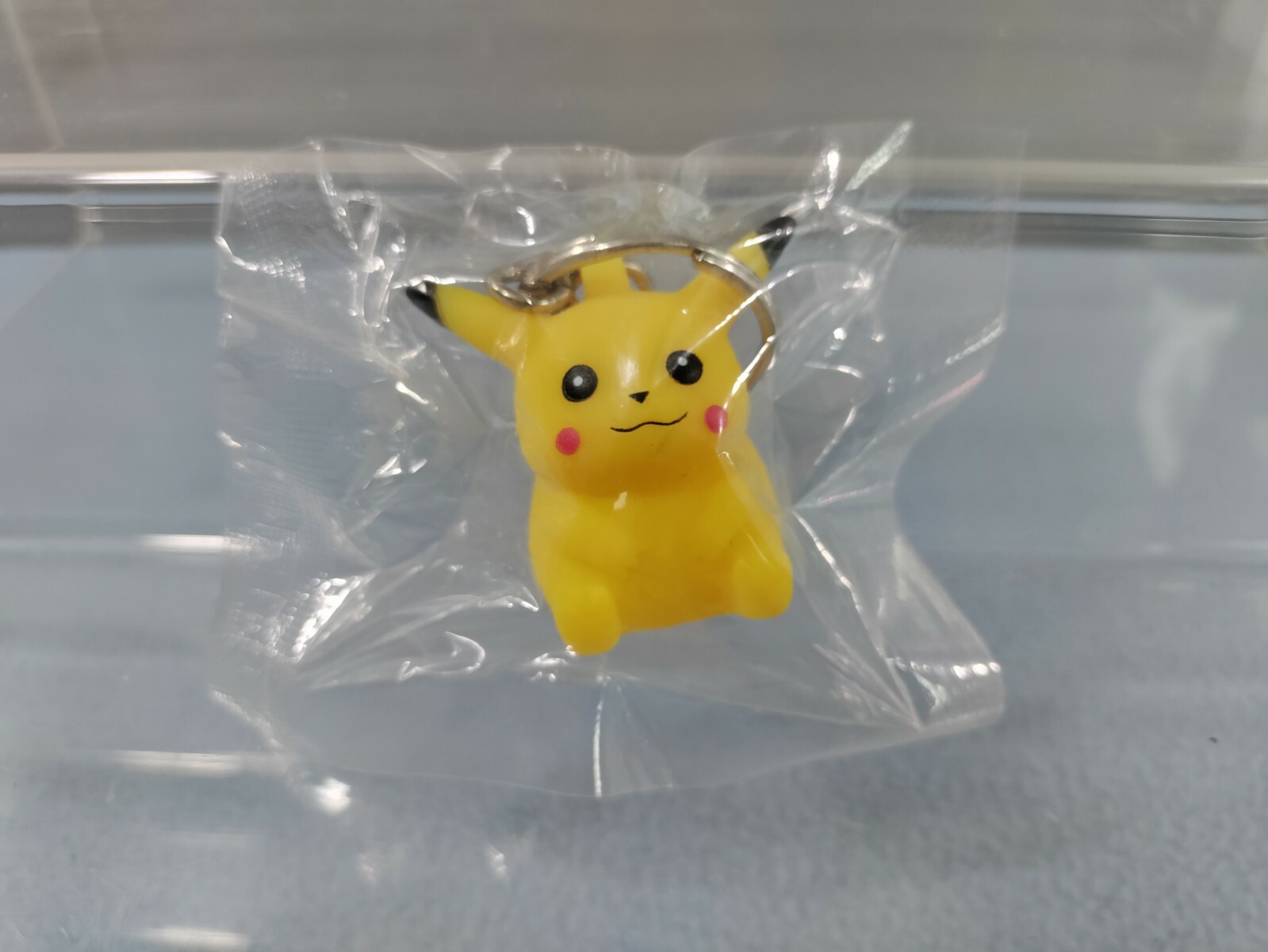 RARE VINTAGE NEW SEALED SASCO POKEMON PIKACHU FIGURE TOY KEYCHAIN ...