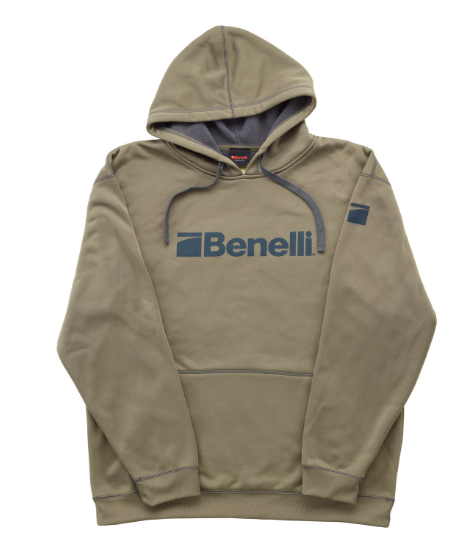 Benelli Heavyweight Logo Hoodie Military Green 95078 All Sizes | eBay