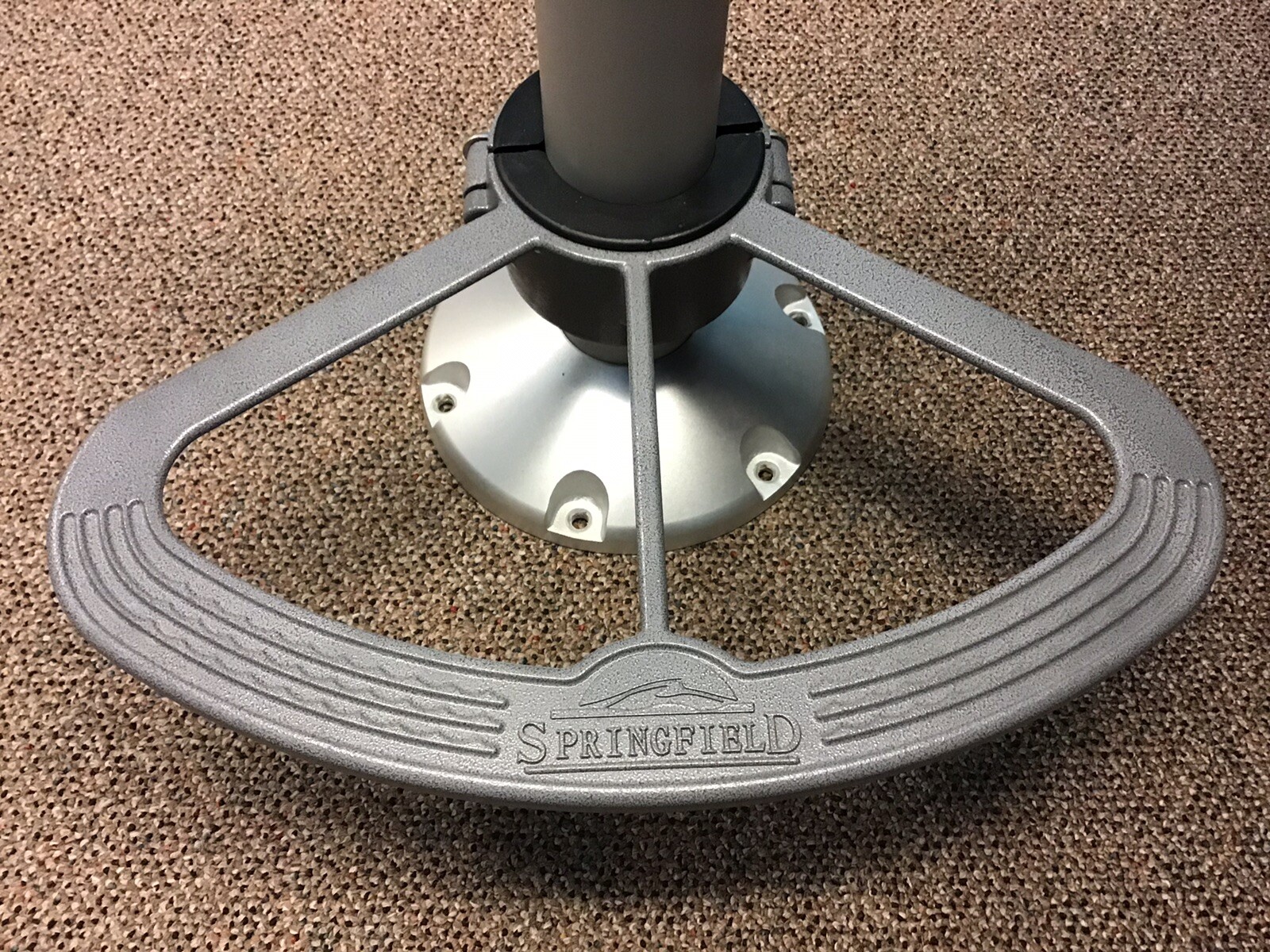 Springfield Bar Stool Base With Pole And Footrest | eBay