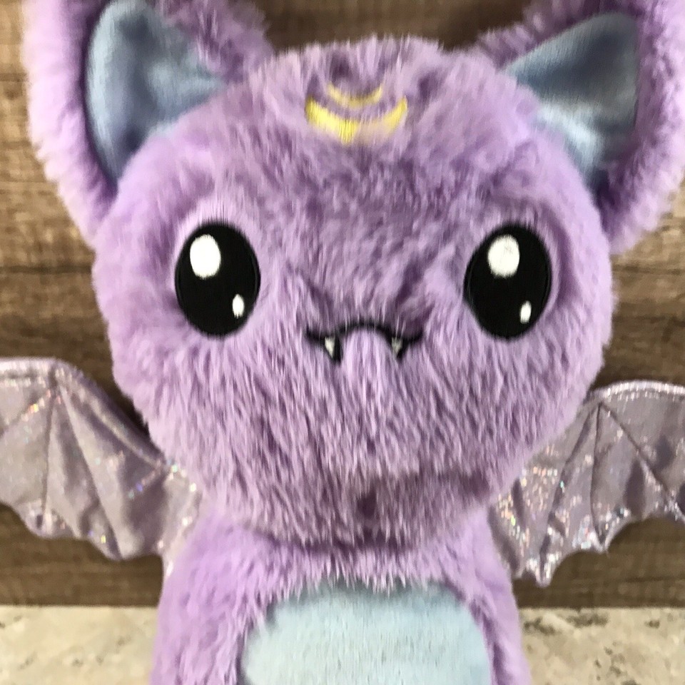 PLOOFS CUTE N CREEPY GOTHIC LUNA THE PURPLE BAT STUFFED ANIMAL PLUSH | eBay