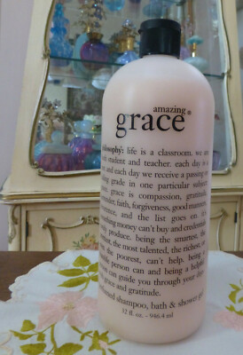 VTG 1990s Philosophy AMAZING GRACE ORIG Perfumed Shampoo Bath & Shower ...