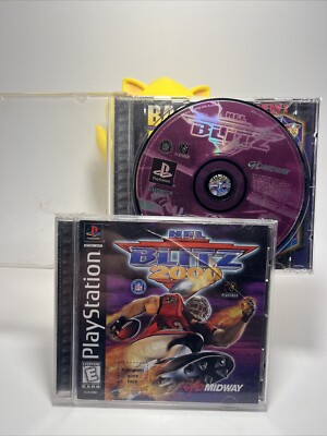 NFL Blitz & Blitz 2000 CIB lot (PlayStation 1 PS1) TESTED FREE SHIP ...