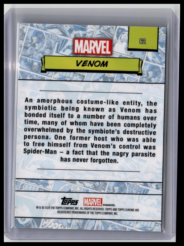 2024 Topps Chrome Marvel #62 Venom | eBay