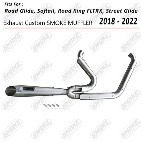 2018-2023 Harley-Davidson Street Glide Custom Exhaust Pipes Custom Fit ...