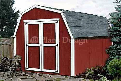 Barn Style Storage Shed